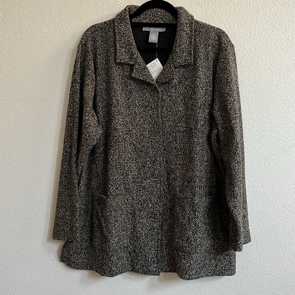 Modern Soul | Jackets & Coats | Modern Soul Stretch Tweed Jacket Coat ...